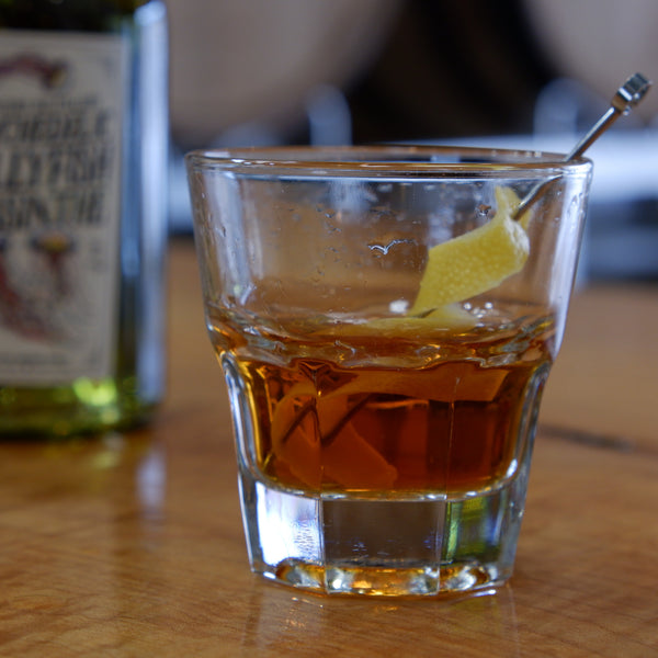 Psychedelic Jellyfish Absinthe & West Coast Whiskey - Sazerac | Tofino ...